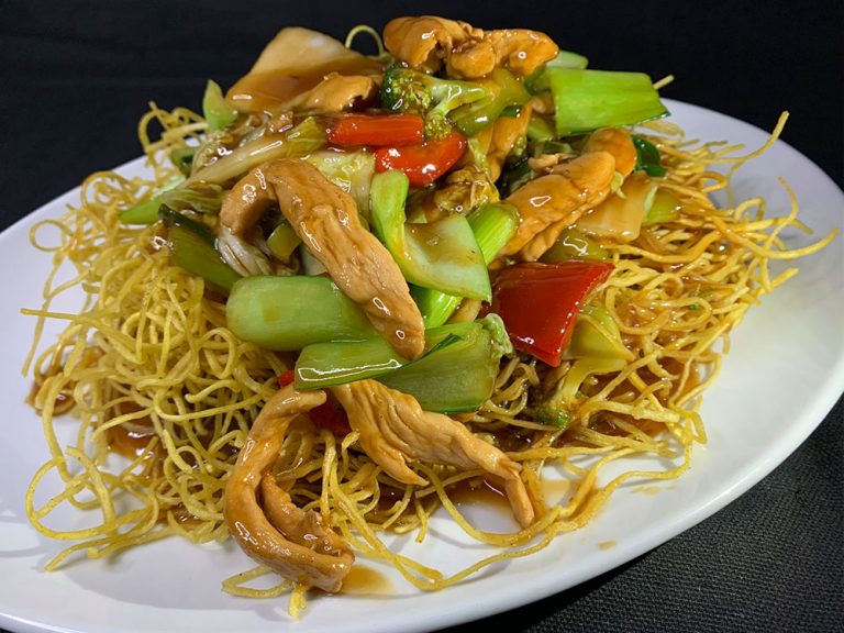 Tallarín frito de pollo - chifaperuanomadrid